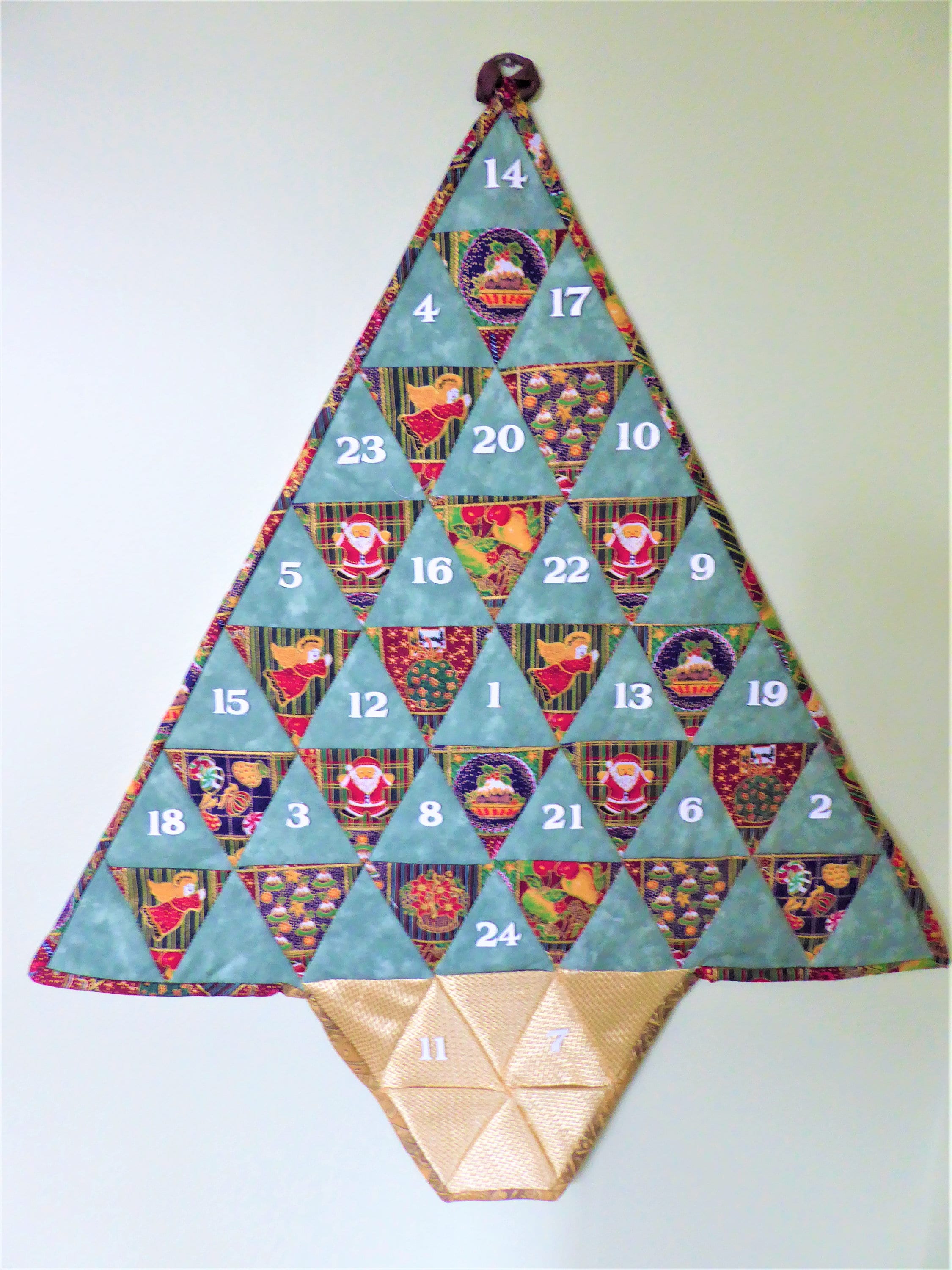 Christmas Tree Advent Calendar Reuseable Advent Calendar Add - Etsy