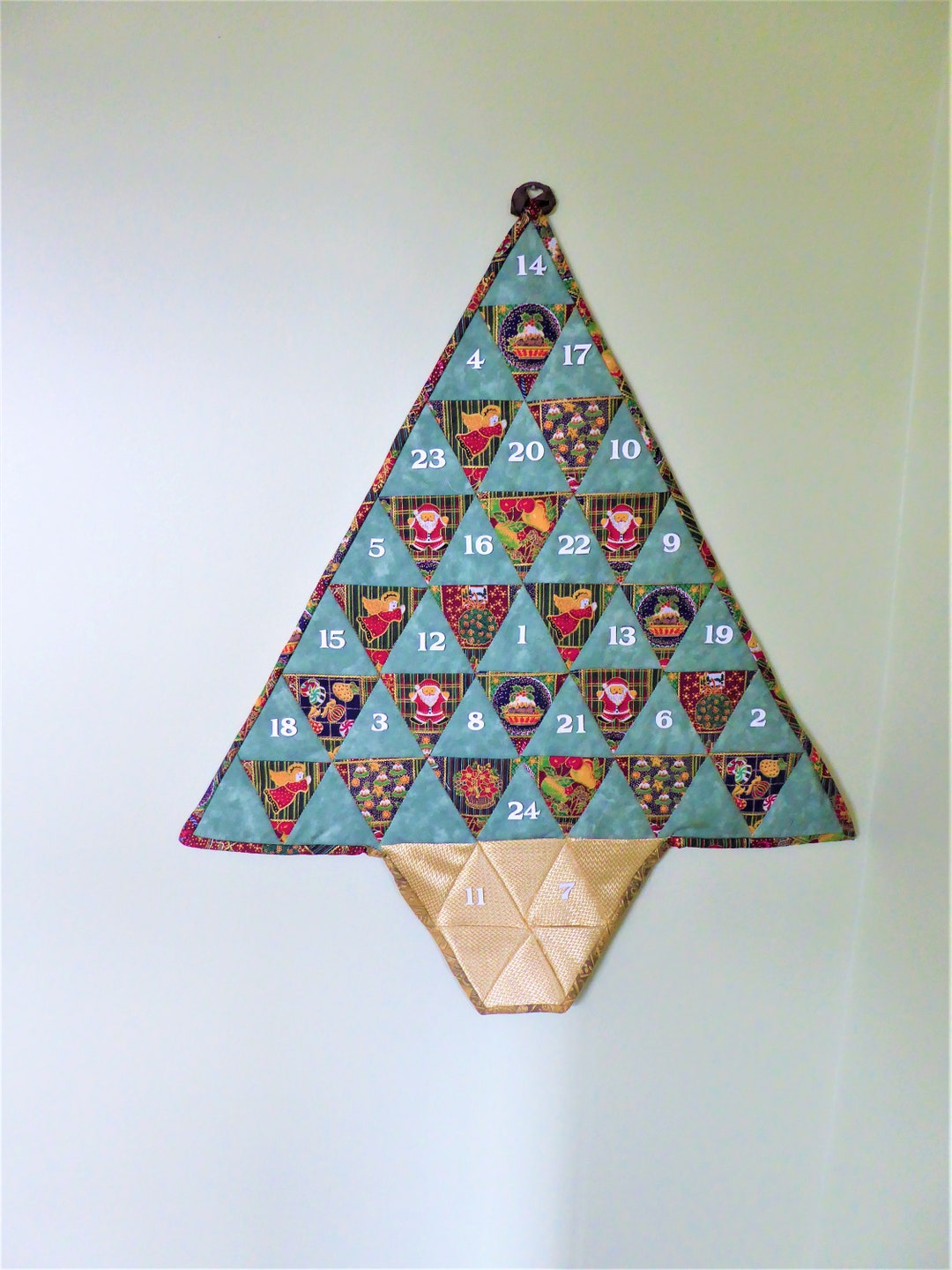 Christmas Tree Advent Calendar, Reuseable Advent Calendar, Add Your Own ...