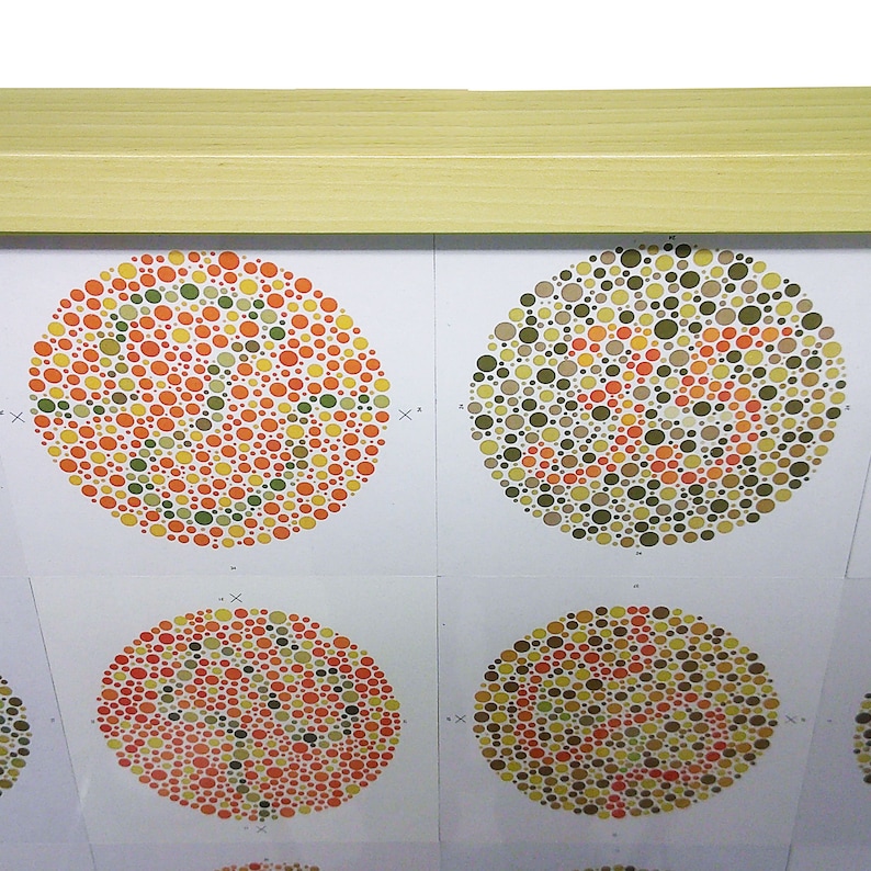 Ishihara Japanese Color Blindness Test Cards Wall Art - Etsy