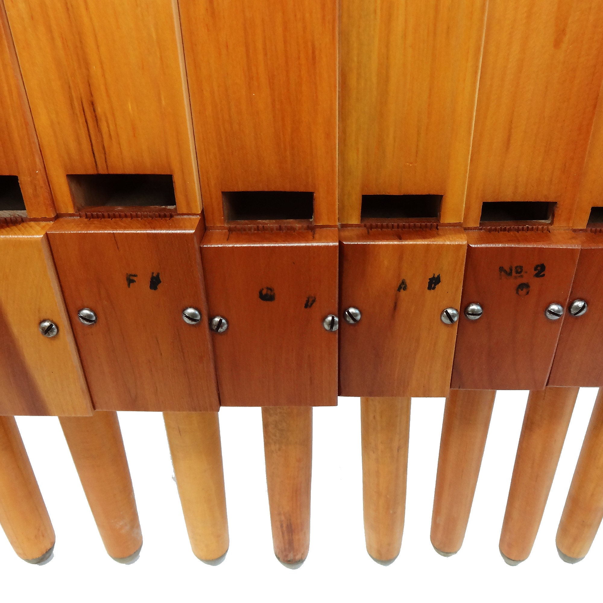 16 Organ Pipes 100-year-old Flutes Wall Hanging Sculpture - Etsy