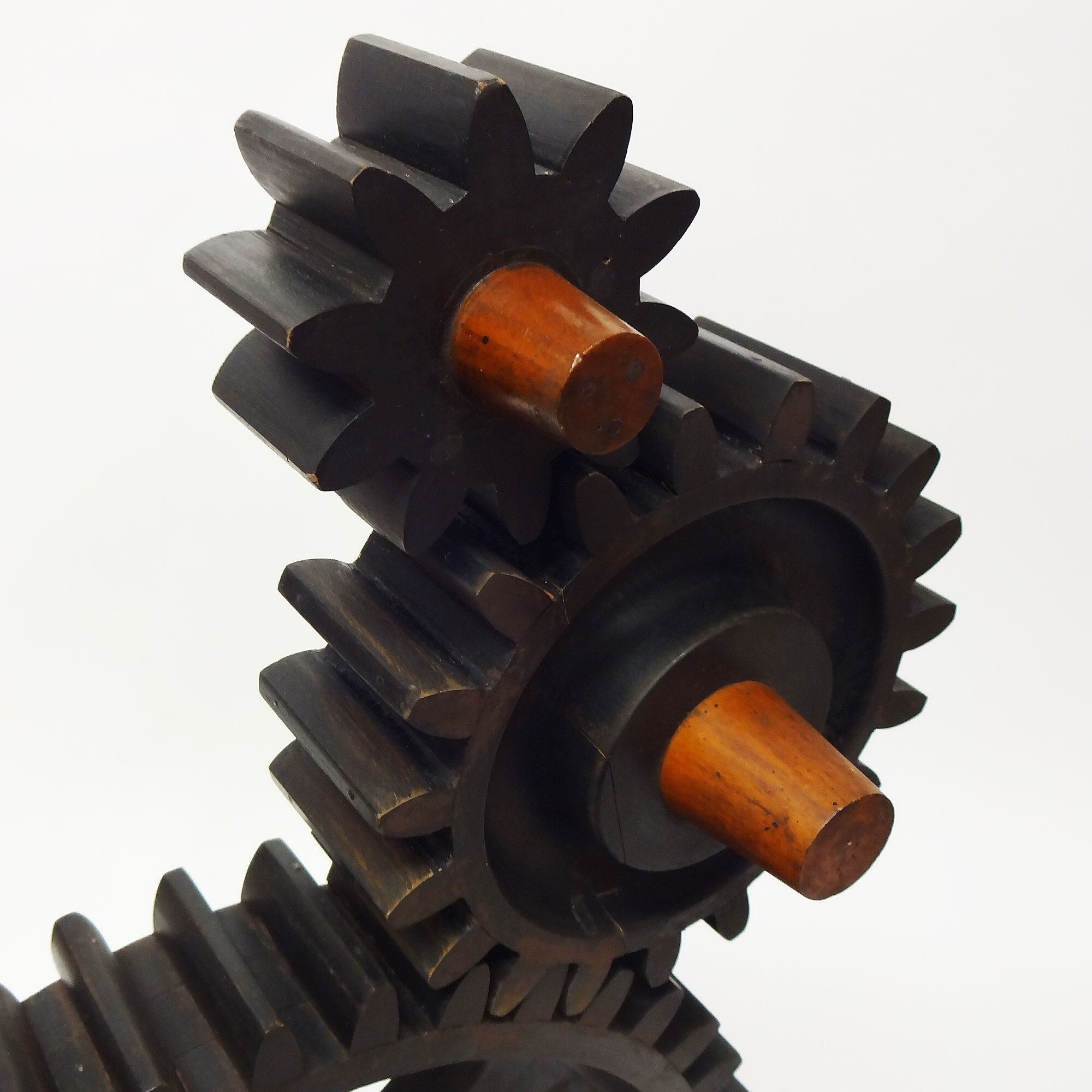 Gear Train Wooden Gear Patterns Table Sculpture - Etsy