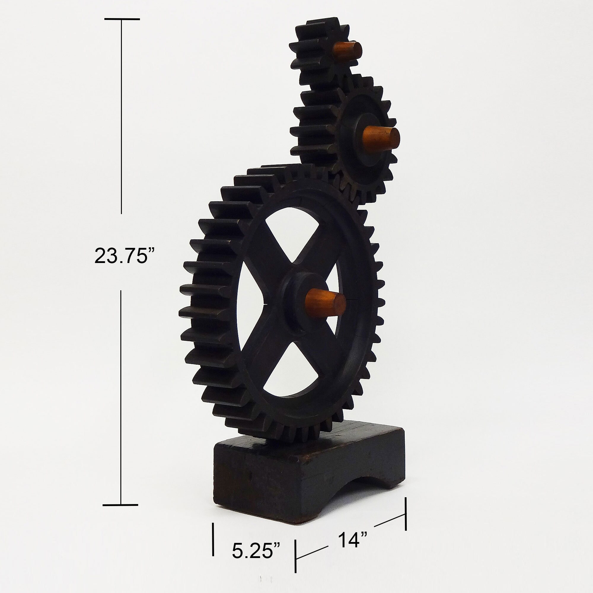 Gear Train Wooden Gear Patterns Table Sculpture - Etsy