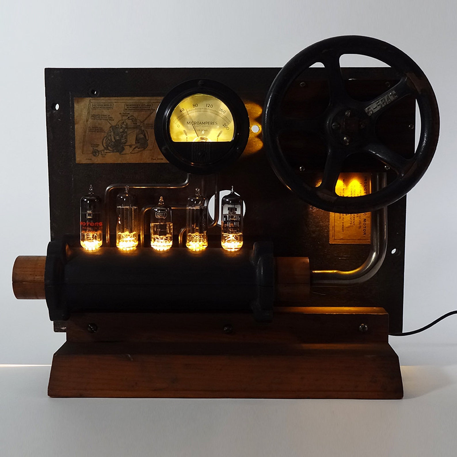 The Victor Apparatus Steampunk Mystery Device With Illumination - Etsy