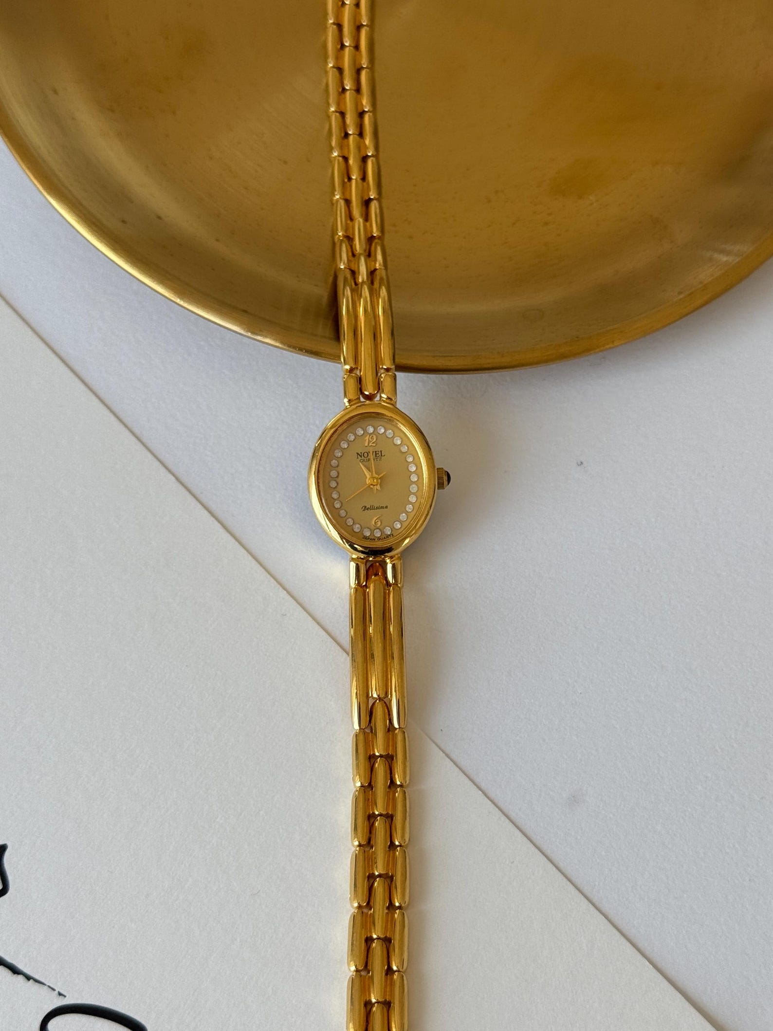 Ladies Vintage Gold Plated Watch, 90s Women’s Deadstock Vintage Watch ...