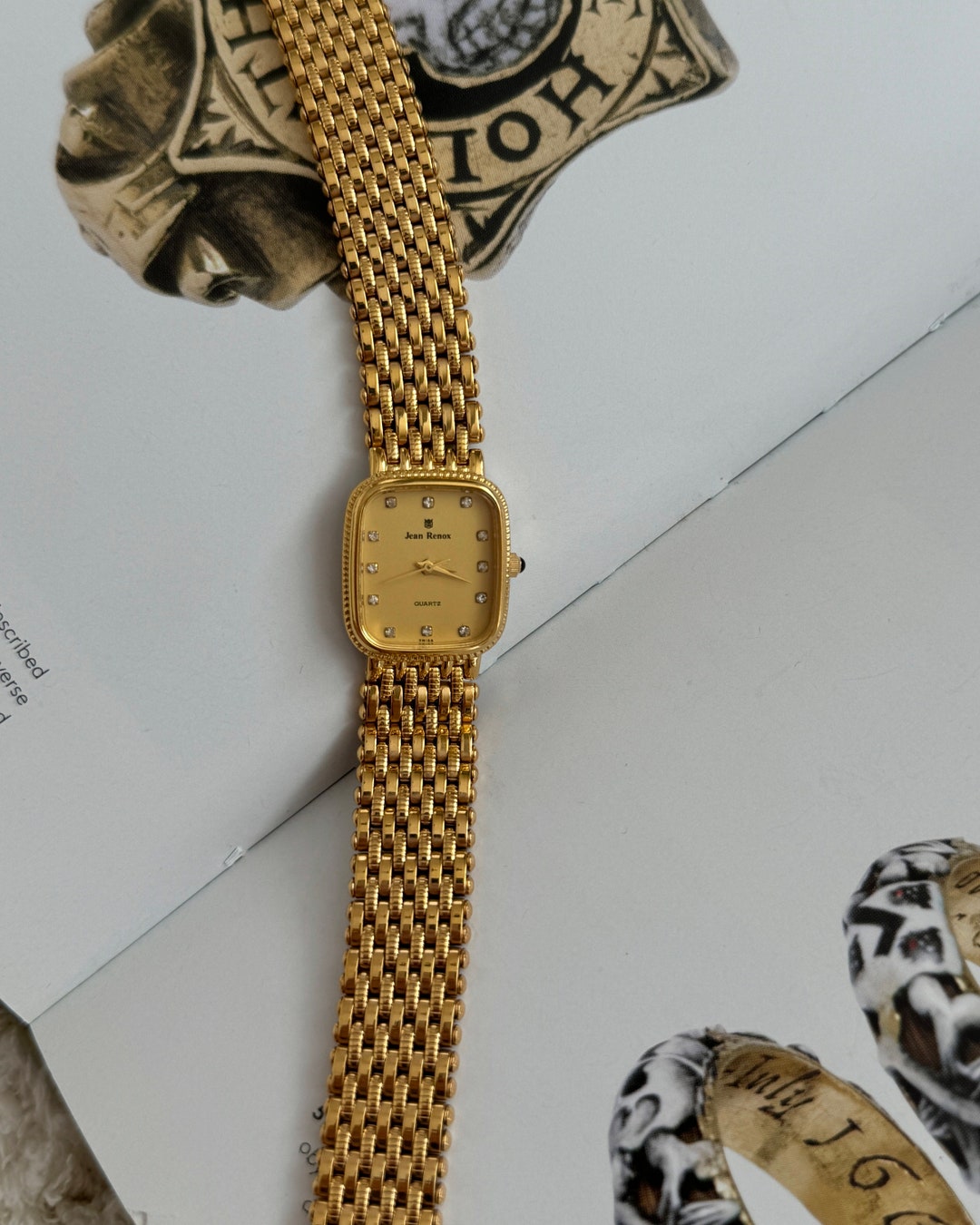 Womens Vintage Gold Plated Watch, 90s Deadstock Vintage Watch, New Old ...