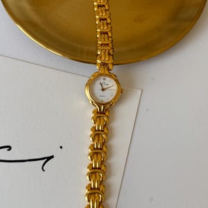 Women’s Vintage Gold Plated Watch, 90s Deadstock Vintage Watch, New Old ...