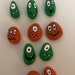 Monster Tic Tac Toe Painted Rocks Game - Etsy UK