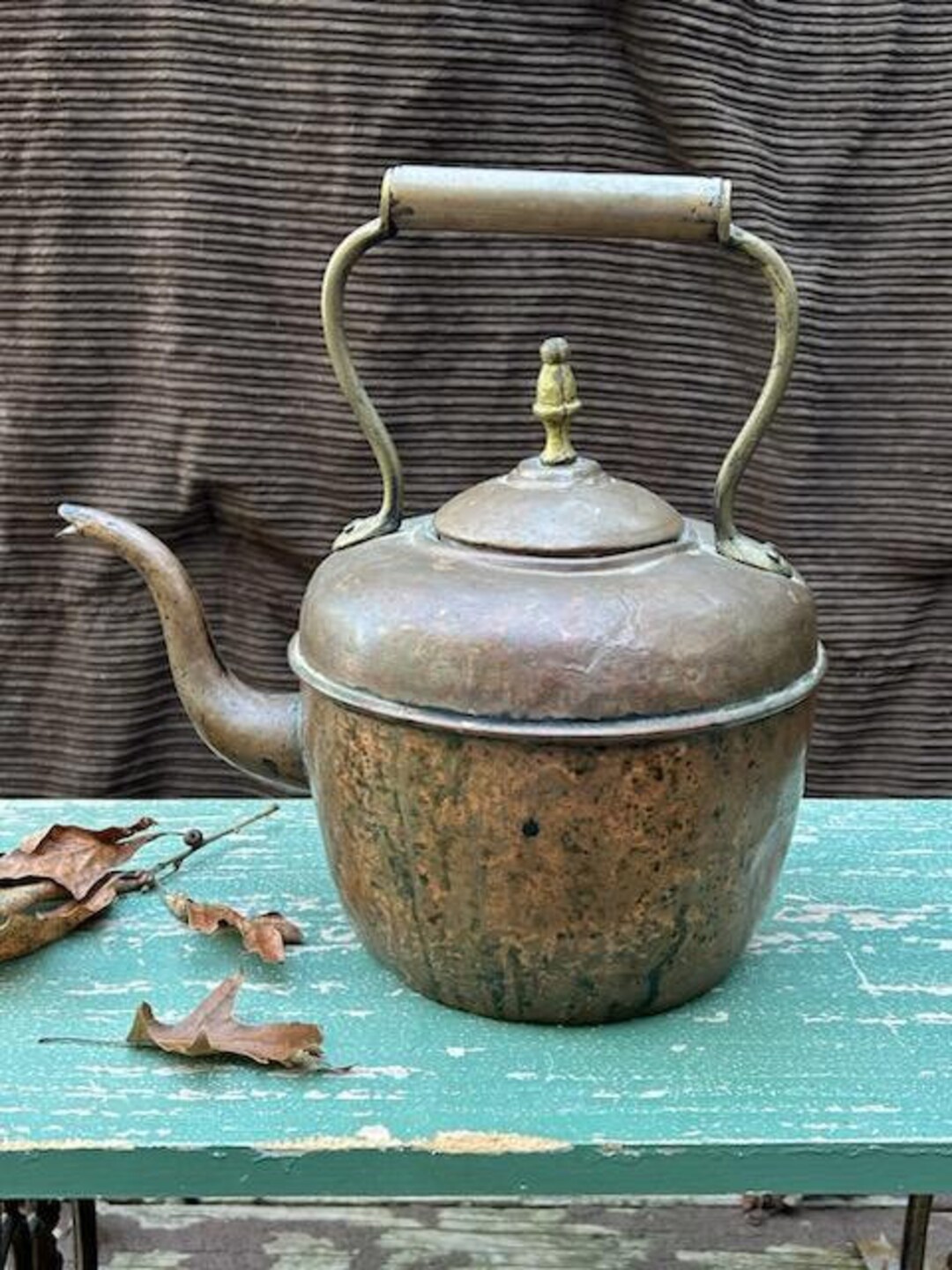 French Style Copper Kettle Large - Etsy