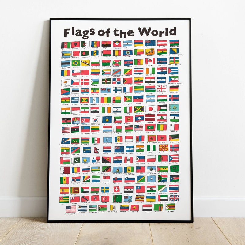 World Flags - Etsy