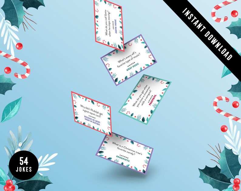 Christmas Cracker Jokes for Kids | Christmas Activity | Printables ...