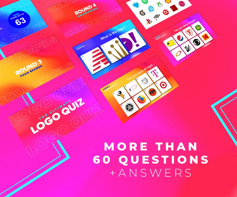 Logo Quiz | Fun Logo Quiz | Powerpoint Quiz | Virtual Quiz | Office ...