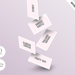 Birthday Pictionary Printable Game | Birthday Party Games | Adult ...