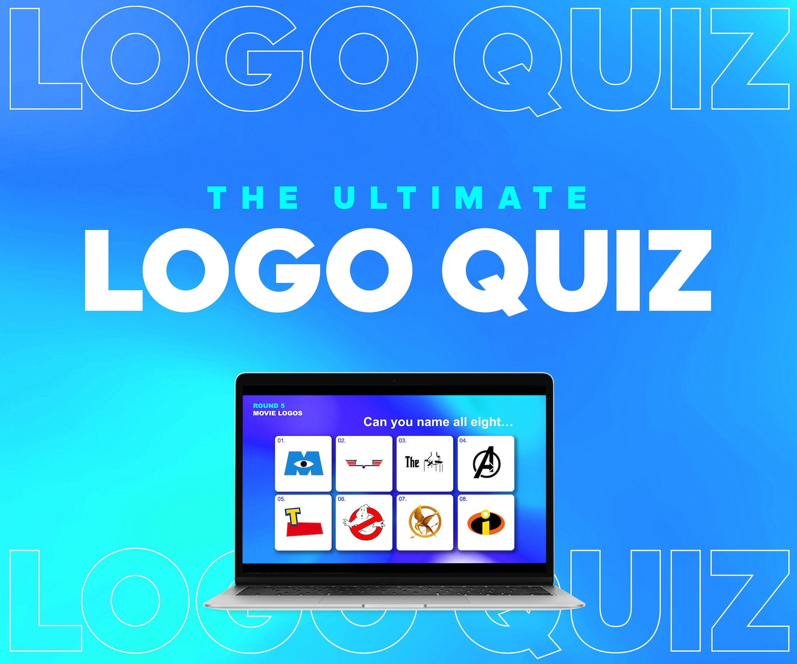 Logo Quiz Part 2 Fun Logo Quiz Powerpoint Quiz Virtual | Etsy UK