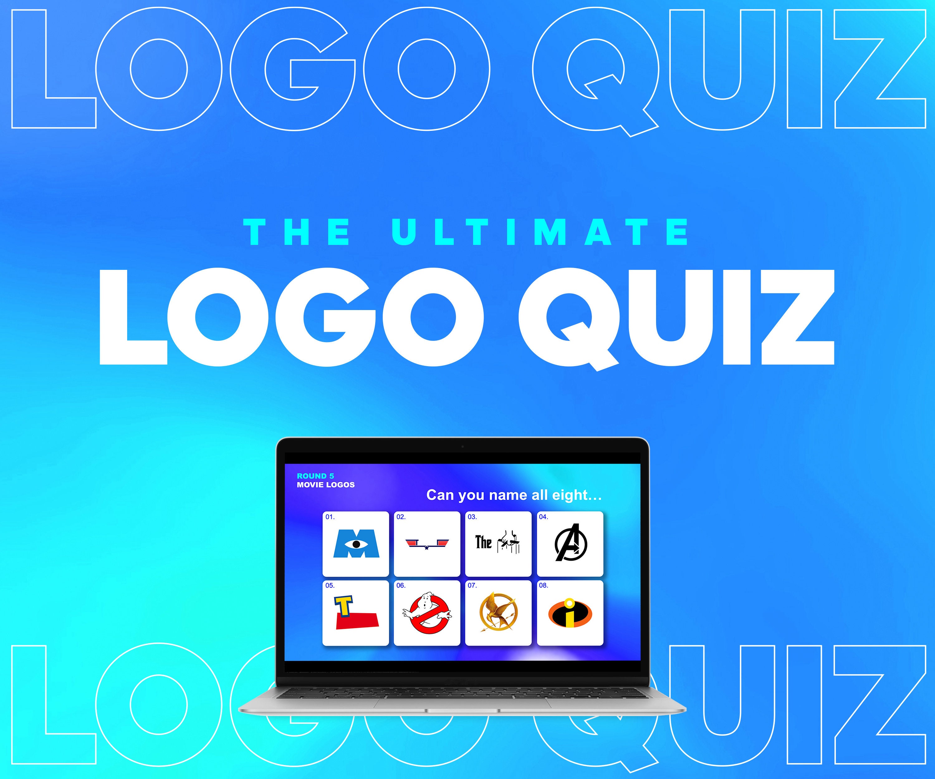 Logo Quiz Part 2 Fun Logo Quiz Powerpoint Quiz Virtual - Etsy Canada