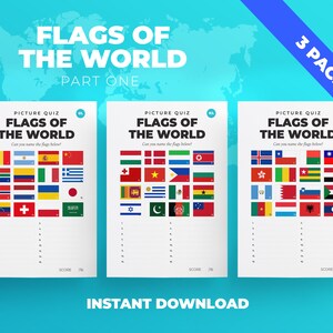 Flags of the World | Flag Quiz | Learn World Flags | Educational Fun ...