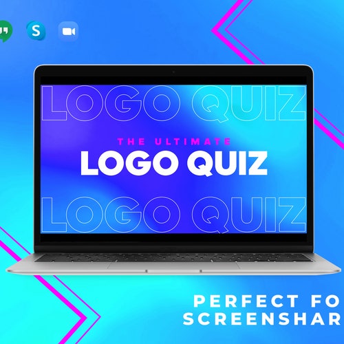 Logo Quiz Fun Logo Quiz Powerpoint Quiz Virtual Quiz - Etsy Canada