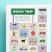 Road Trip Bingo | Travel Fun | Boredom Buster | Printable | Kids Game ...