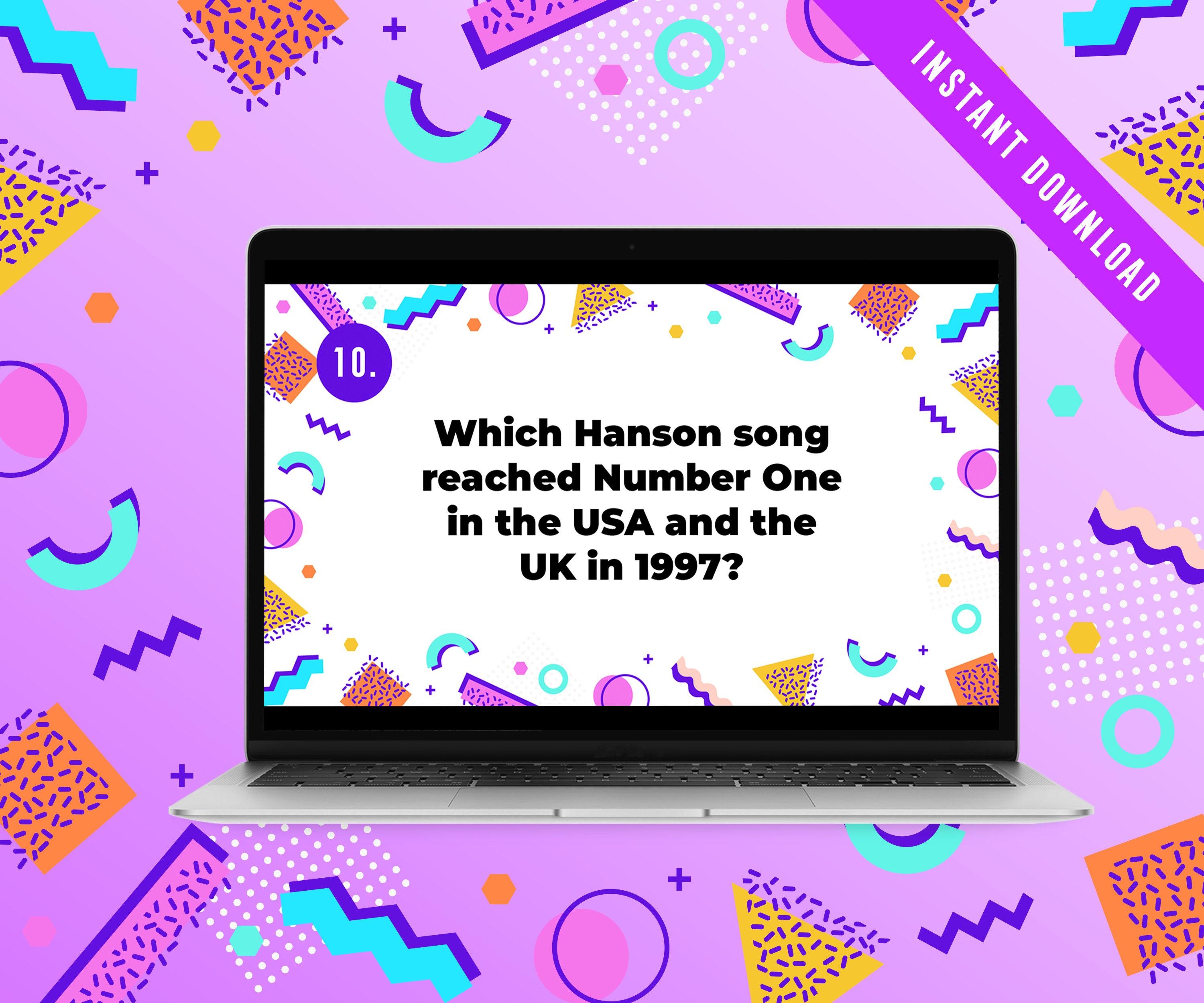That's so 90s Quiz | Fun Zoom Quiz | 90s Culture | Powerpoint Quiz ...