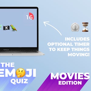 The Emoji Quiz Movies Edition | Powerpoint Quiz Presentation | Fun ...