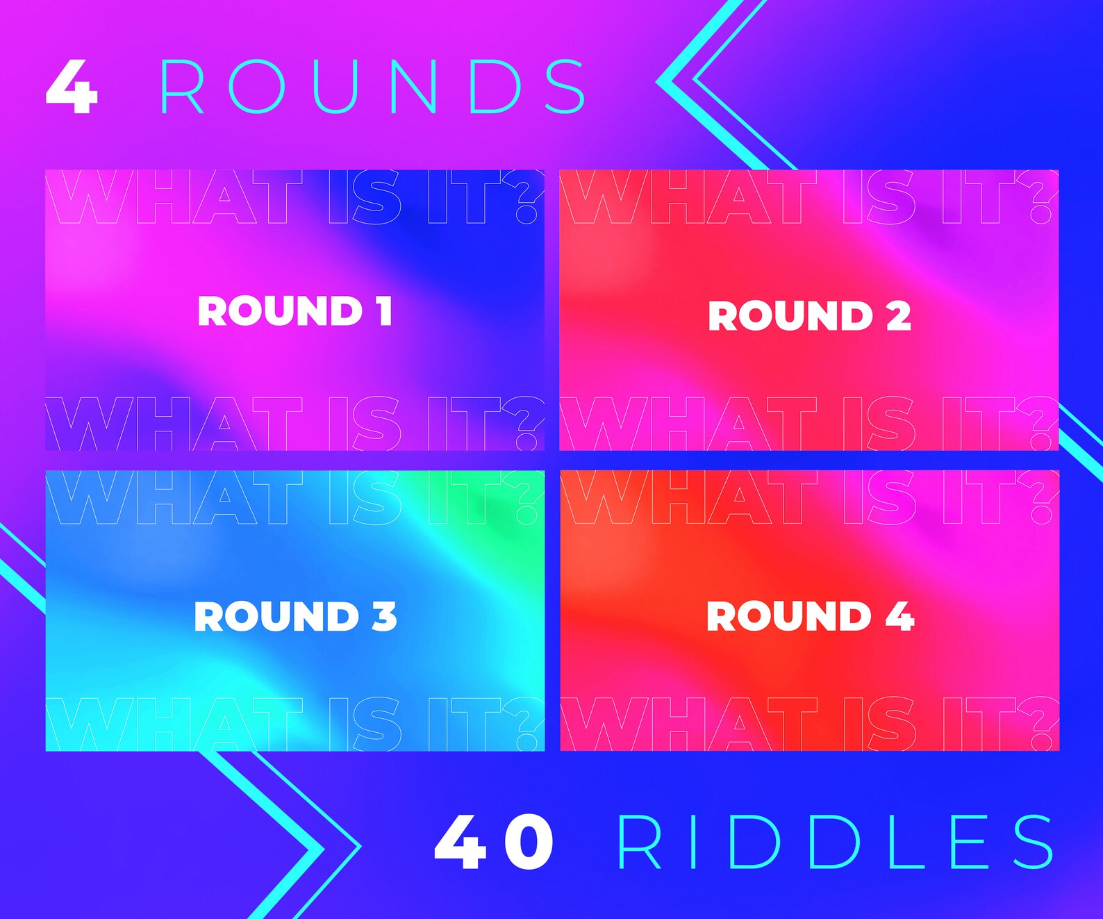 Riddles Quiz Fun Zoom Quiz Powerpoint Quiz Virtual Quiz | Etsy