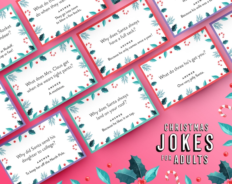 Adults Only Christmas Cracker Jokes | Rude Christmas Jokes | Adult ...