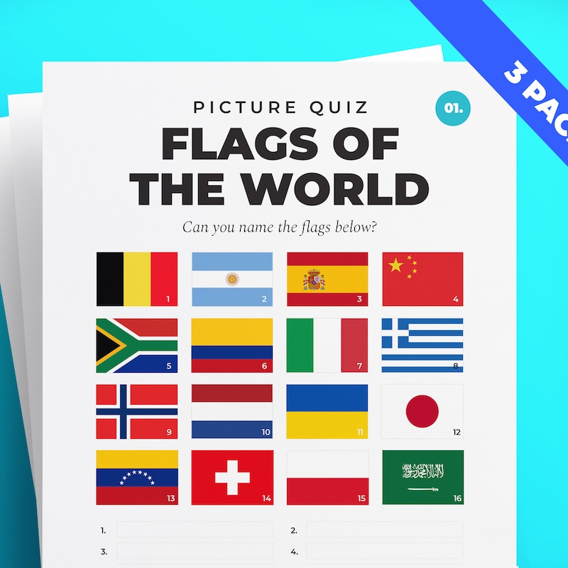World Flags - Etsy