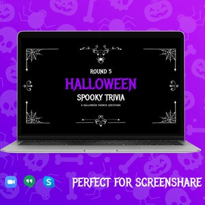 Halloween Quiz | Powerpoint Quiz Fun | Virtual Quiz | Emoji Pictionary ...