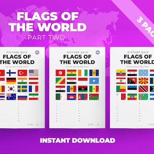 Flags of the World | Flag Quiz Part Two | Learn World Flags ...