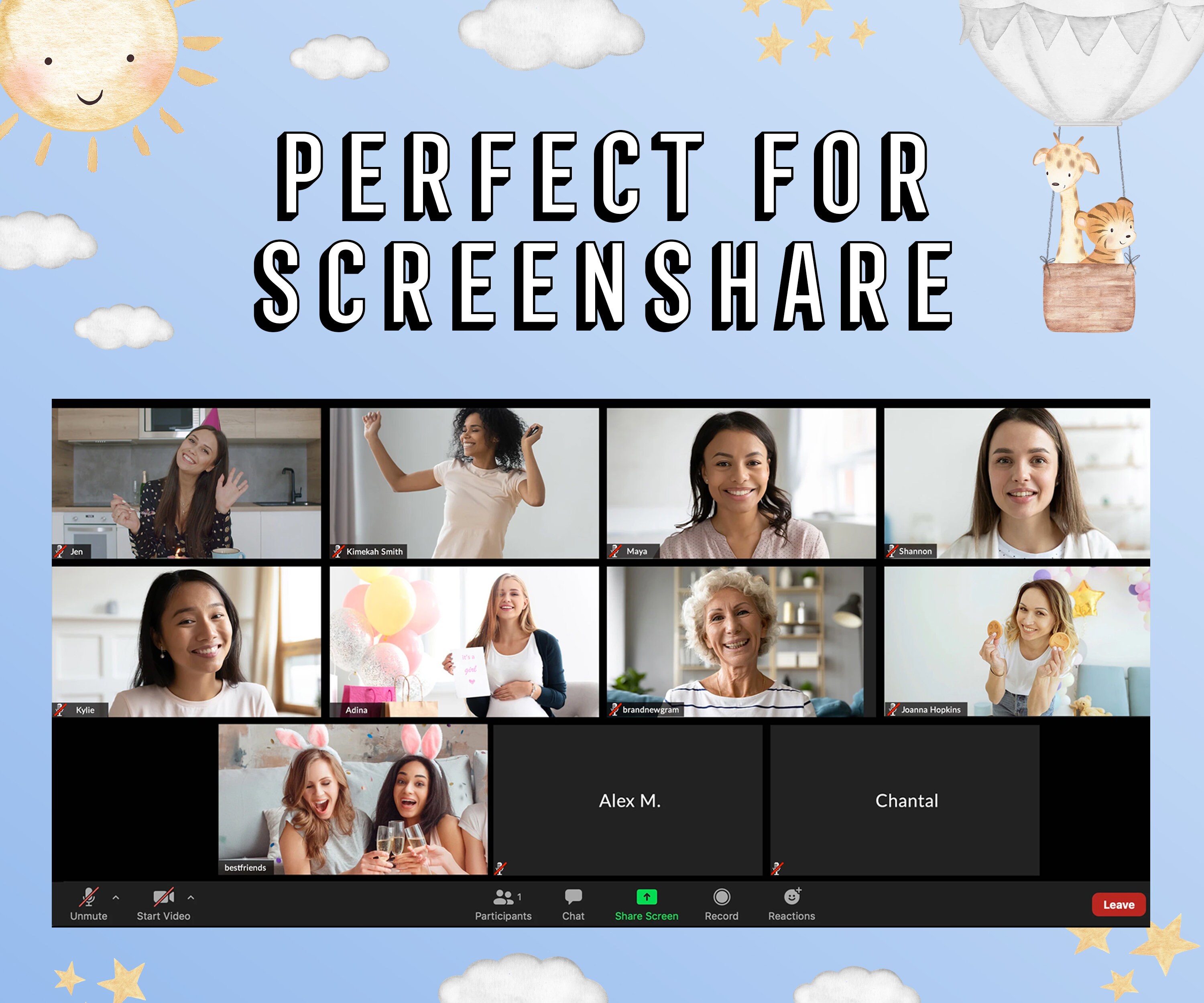 Virtual Baby Shower Powerpoint Game Baby Shower Quiz - Etsy UK