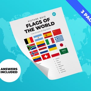 Flags of the World | Flag Quiz | Learn World Flags | Educational Fun ...