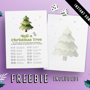 Roll a Christmas Bundle Dice Game | Roll a Snowman | Roll Santa | Roll ...