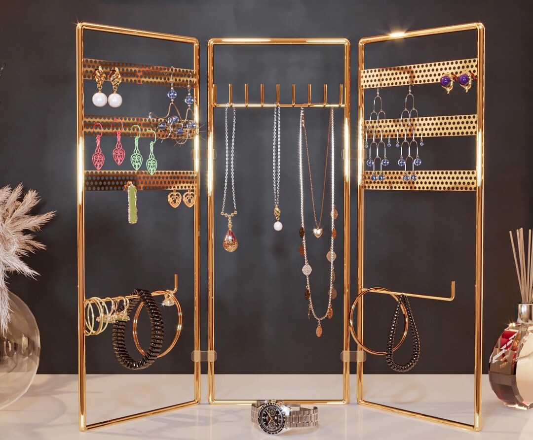Enchanting Tiered Jewelry Stand: Elevate Your Collection's - Etsy