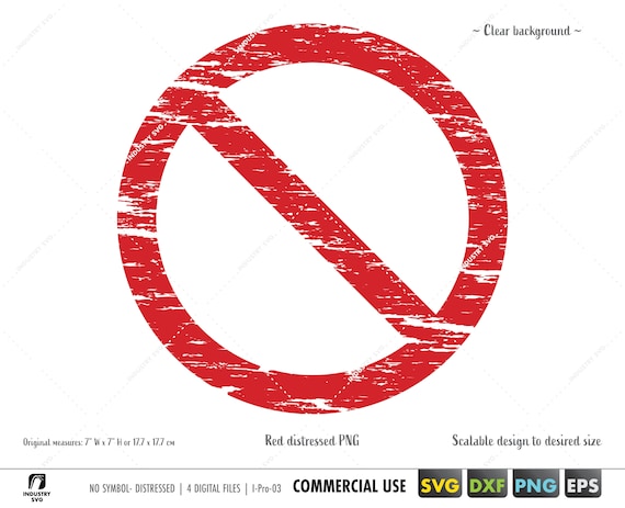 NO Symbol Svg Stop Sign Svg Anti Circle Svg Ban Circle Svg | Etsy