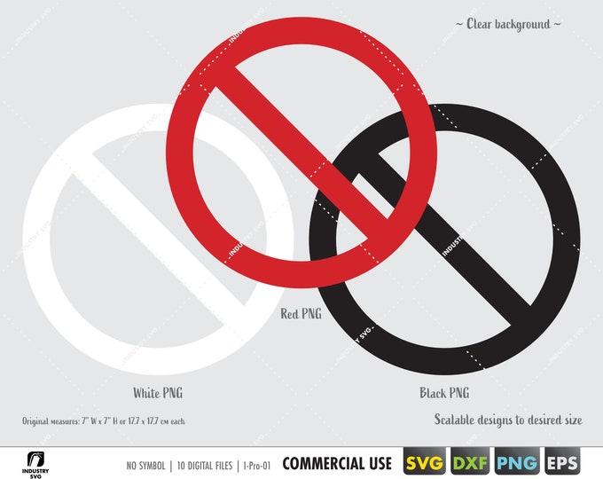 Blocked Sign SVG, No Symbol Svg, Banned Sign Svg, No Sign Svg ...