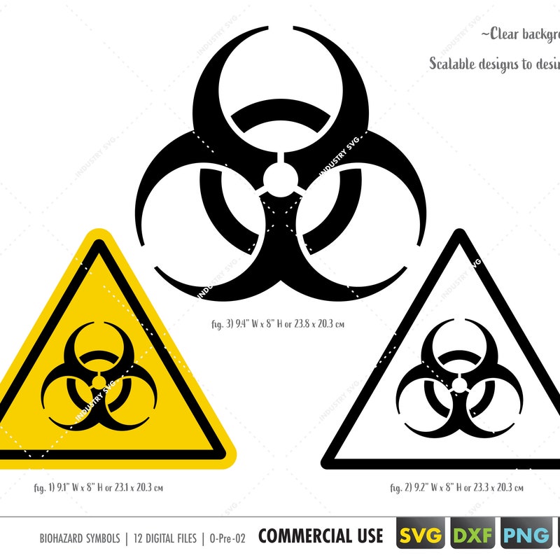 Biohazard Symbol - Etsy