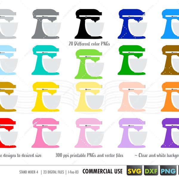 Stand Mixer Clipart - Etsy