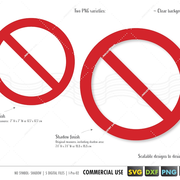 No Circle Symbol Png - Etsy