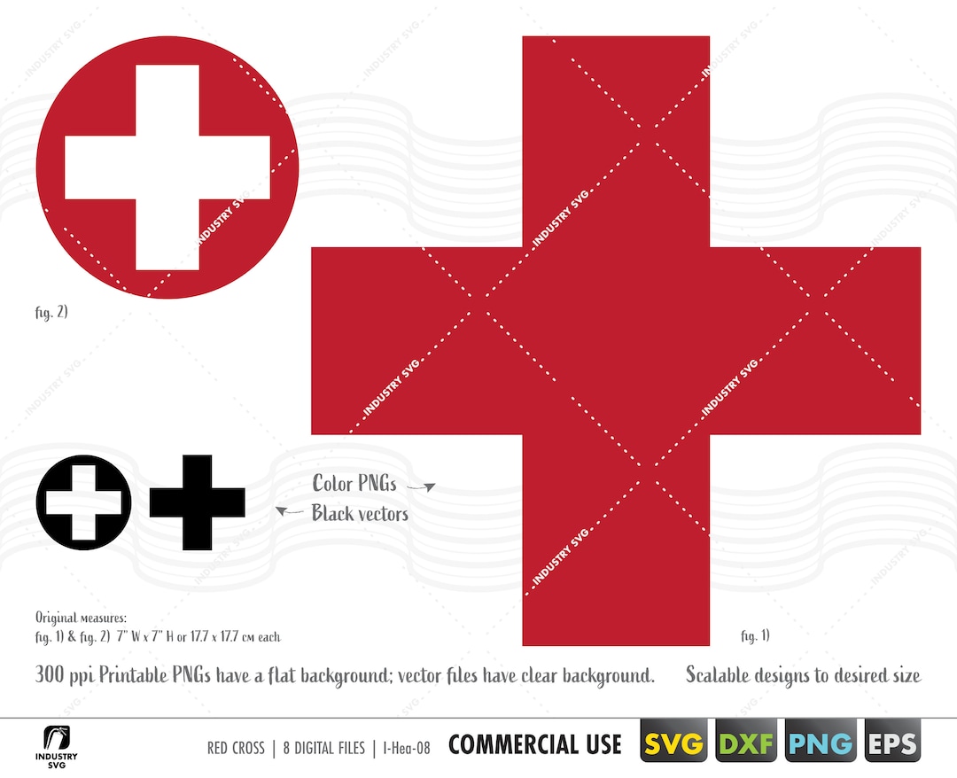 Red Cross Svg, Red Cross Png, Red Cross Clipart, First Aid Svg, First ...