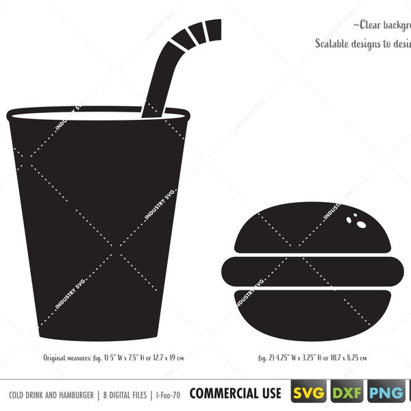 Cheeseburger Svg - Etsy