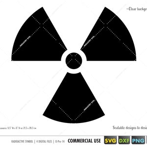 Radioactive Symbol Svg, Radiation Symbol Svg, Radioactive Clipart Png ...