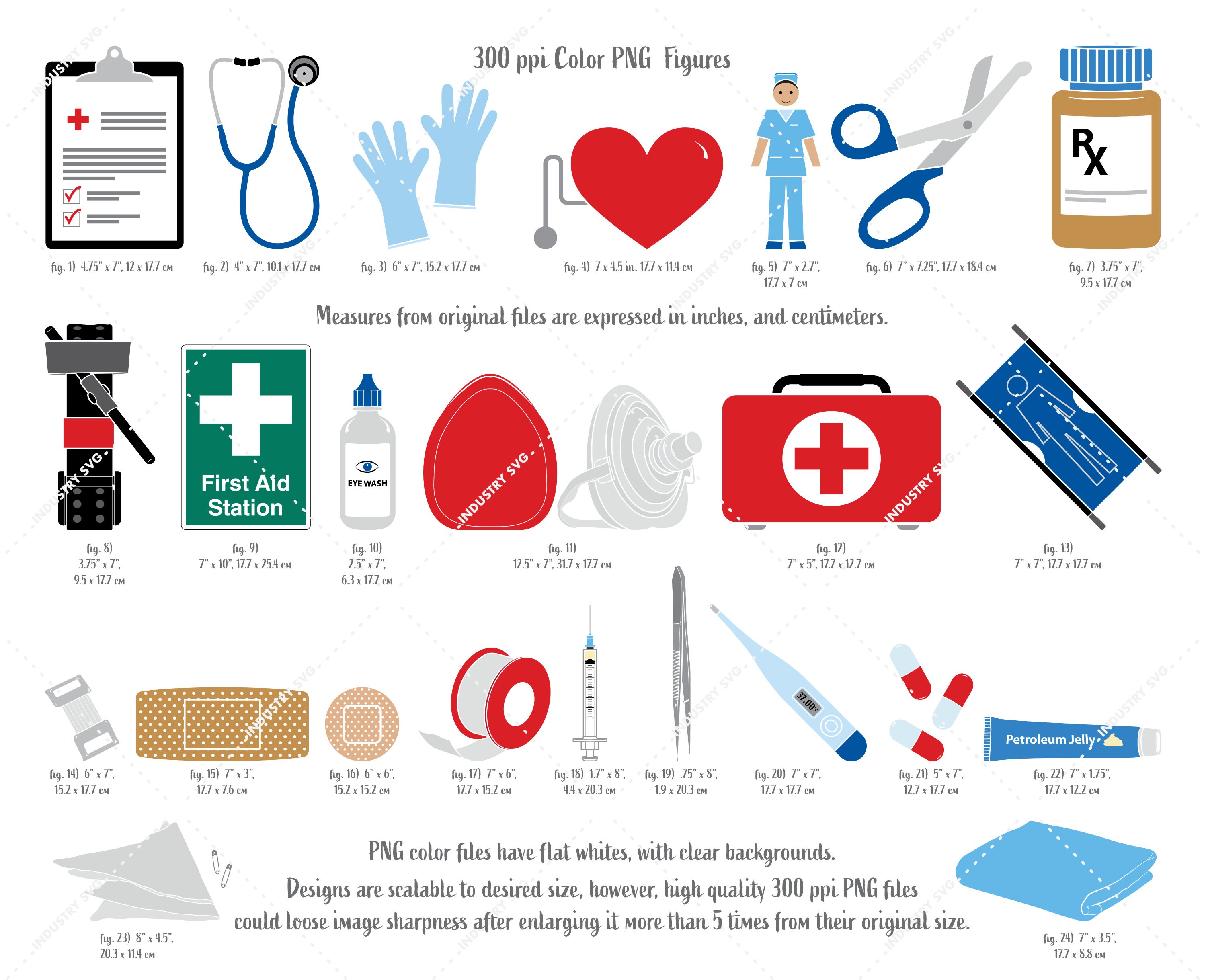 Medical Bundle Svg Medical Art Hospital Clipart Supplies | Etsy