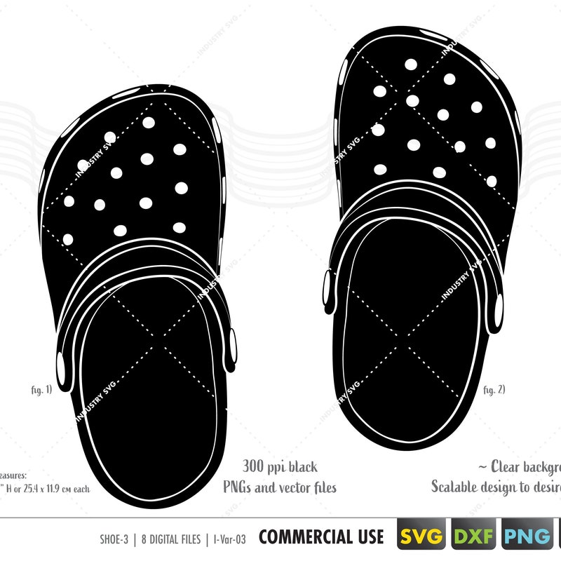 Crocs Svg - Etsy