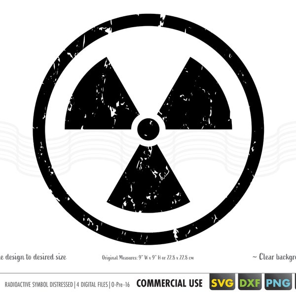 Radioactive Decal - Etsy