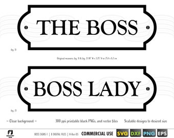 Boss Lady SVG Digital File Download File for Cricut Mom - Etsy