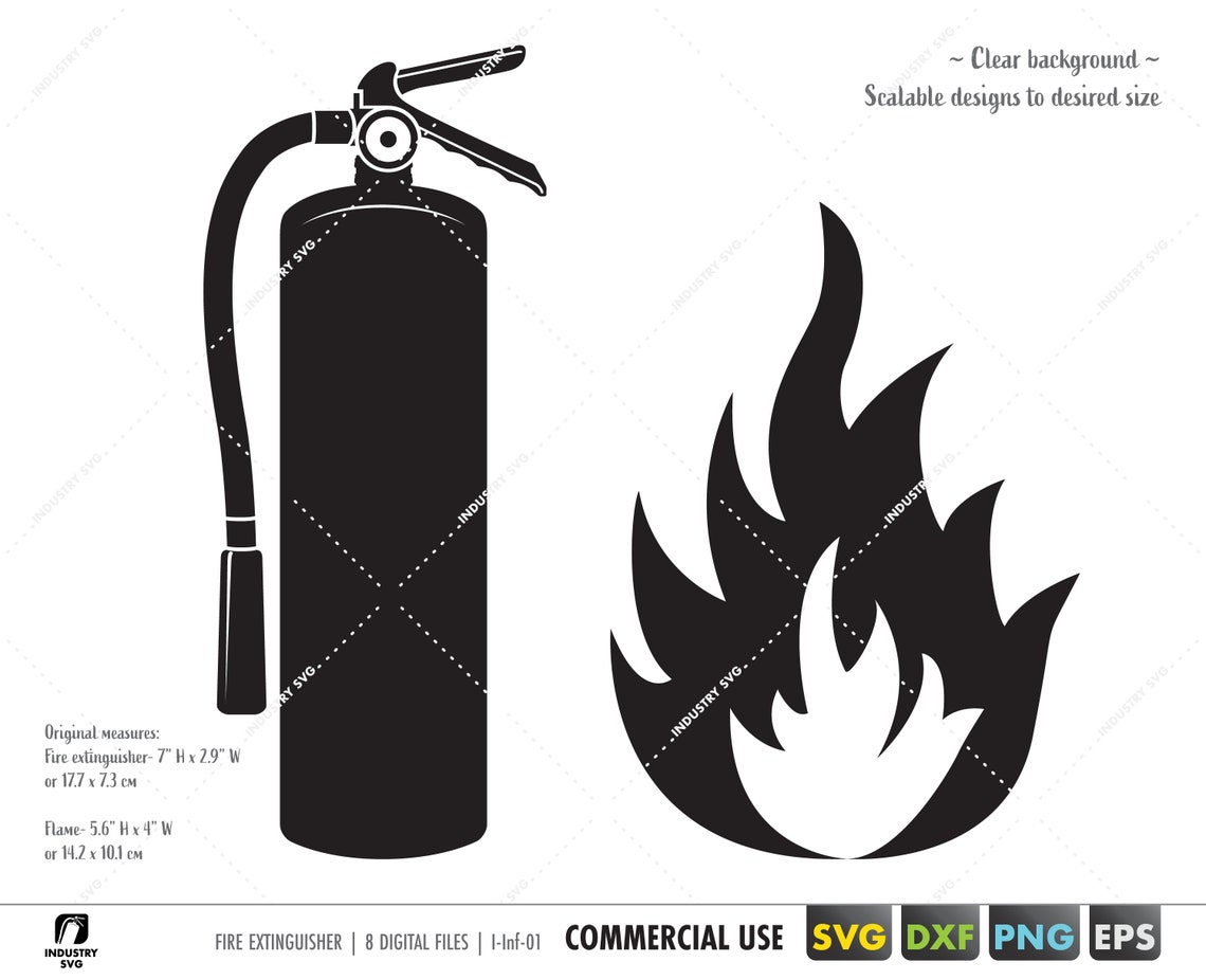 Fire Extinguisher Svg, Fire Logo, Flame Svg, Fire Svg, Extinguisher Png ...