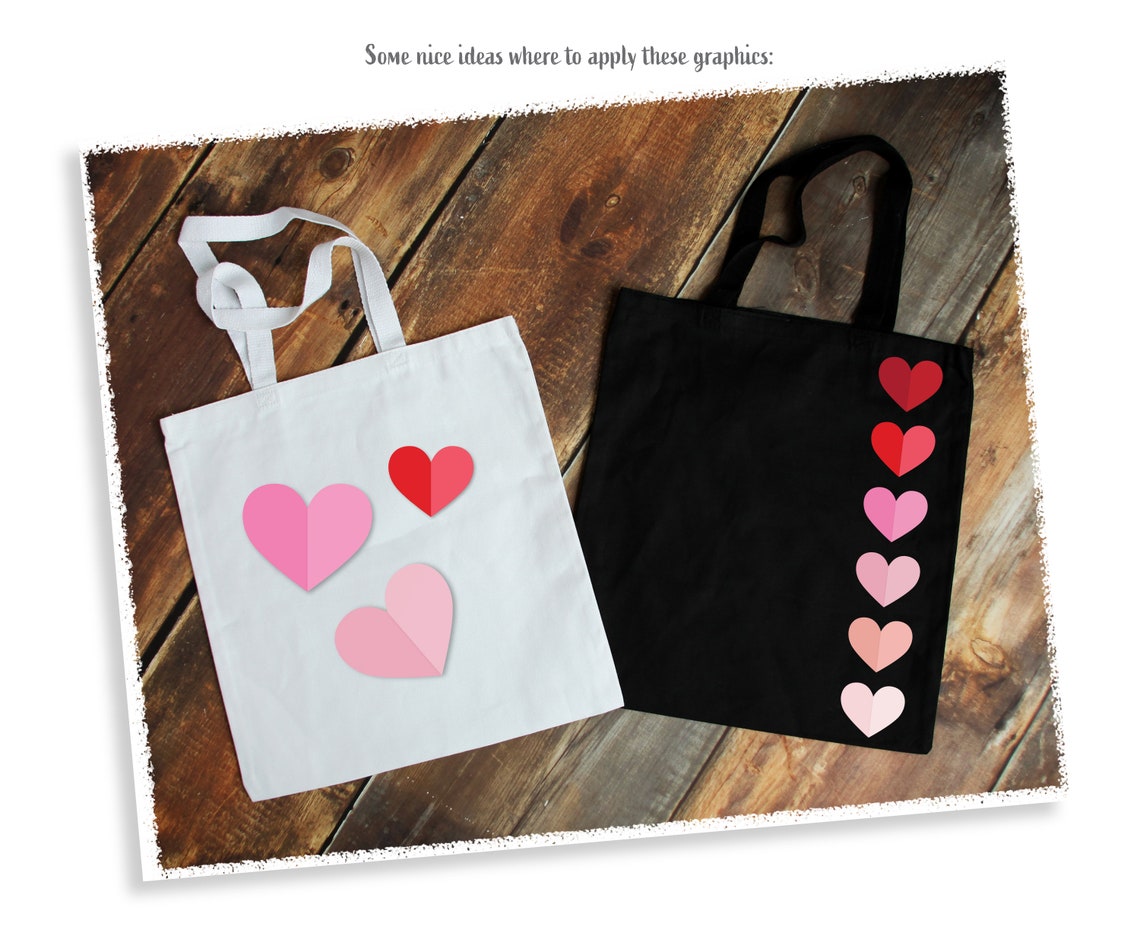 Two Pieces Heart Svg Half Heart Svg Two Color Heart Svg - Etsy