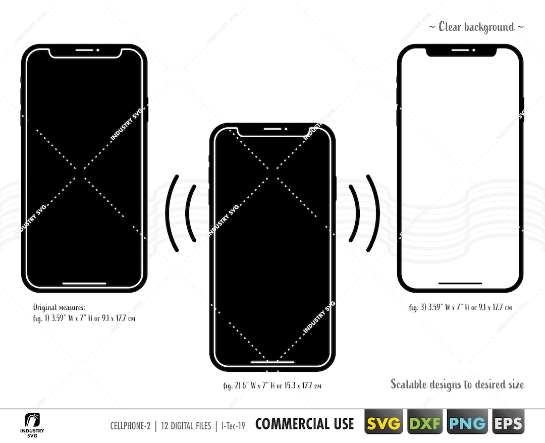 Cell Phone Svg, Smart Phone Svg, Mobile Phone Svg, Cell Phone Clipart ...