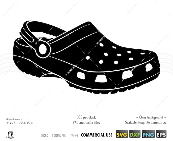 svg files crocs CROC SHOES SVG croc svg file svg files svg downloads ...