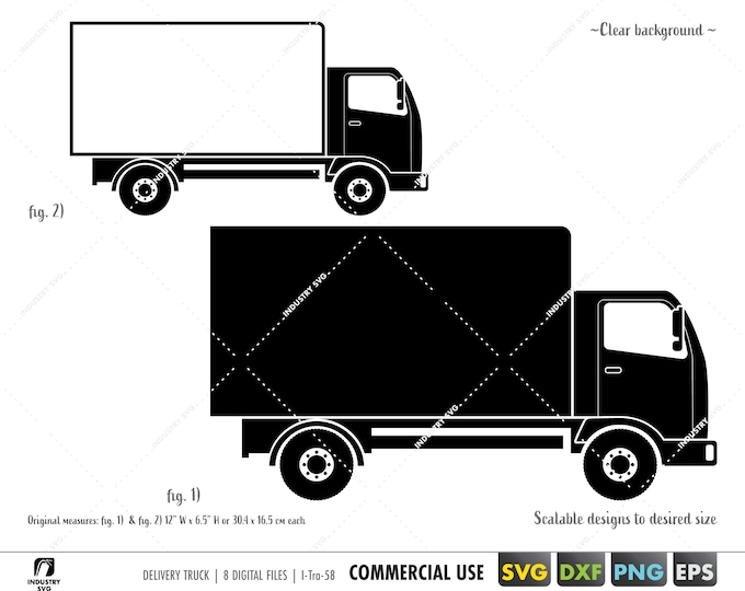 Delivery Truck Svg Delivery Truck Clipart Cargo Truck Svg - Etsy