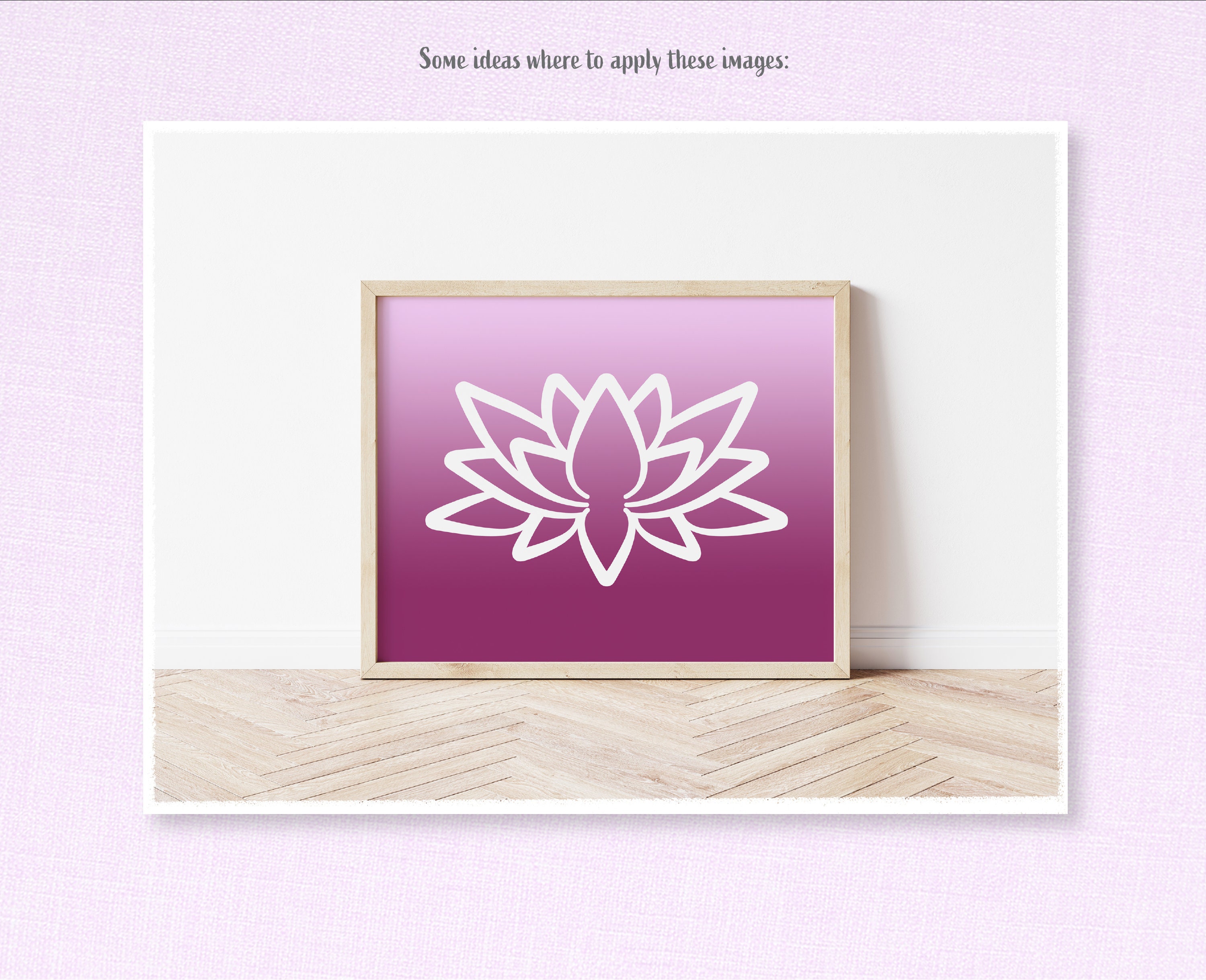 Lotus Flower Bundle Svg Yoga Digital Cut File for Cricut | Etsy